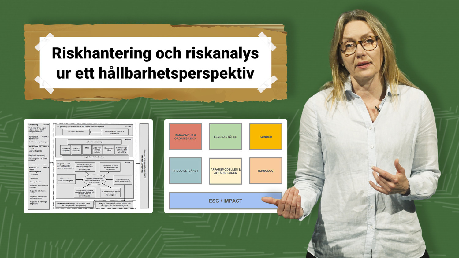 Riskhantering och riskanalys ur ett hållbarhetsperspektiv