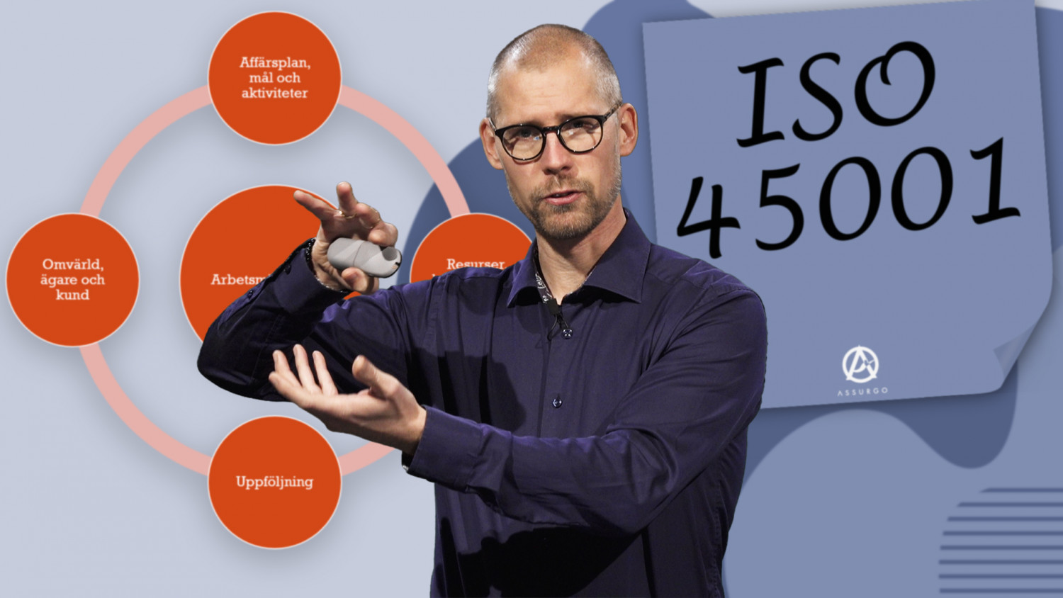 ISO 45001 - Ledningssystem för arbetsmiljö - Grundkurs